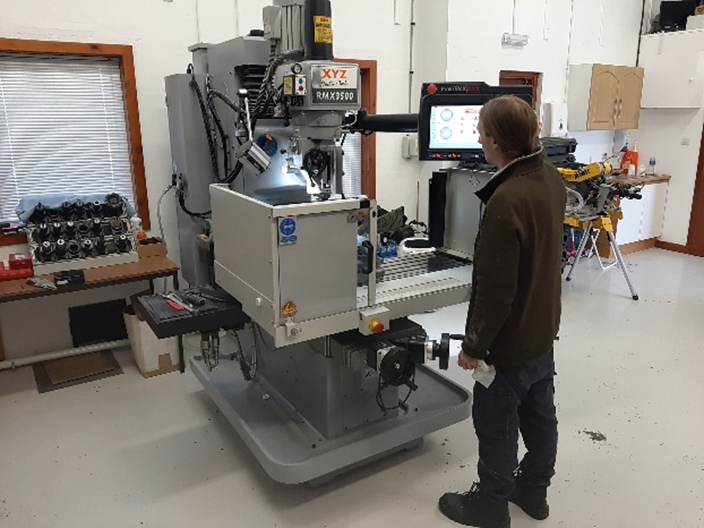 XYZ bed mill hits the bullseye at Precision Rifles - XYZ Machine Tools