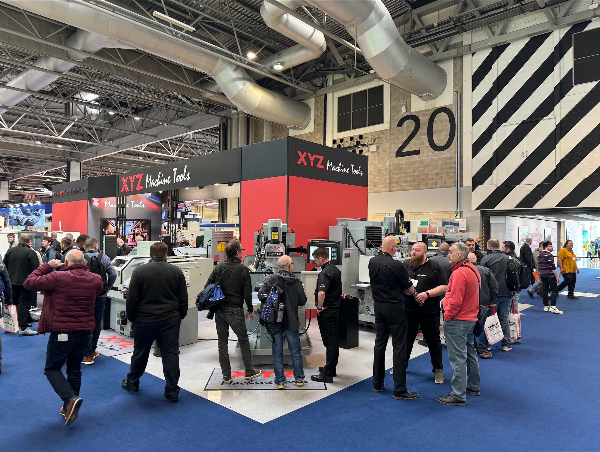 XYZ takes orders worth over £1m at MACH - XYZ Machine Tools